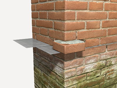 Preço em Portugal de m de Barreira anticapilaridade em arranque de muro ...